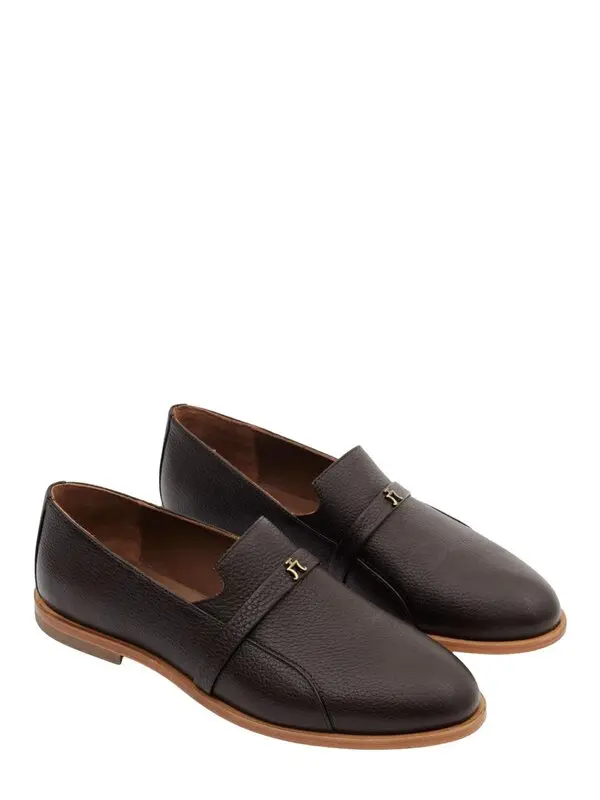JANIK ATELIER Handcrafted Leather Loafers - Brown