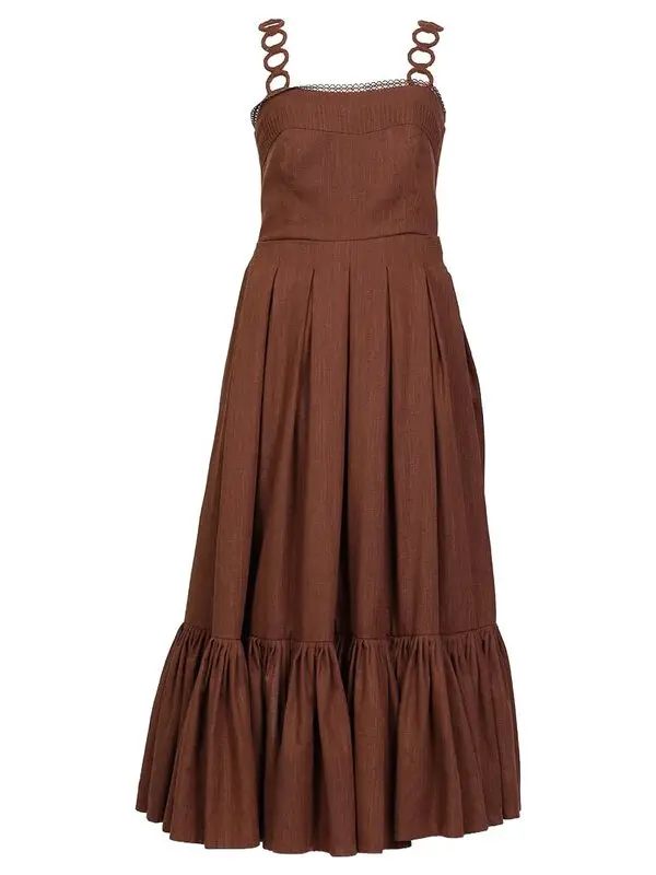 MUDA CLOTHING FZ LLC Daphne Maxi Dress - Brown