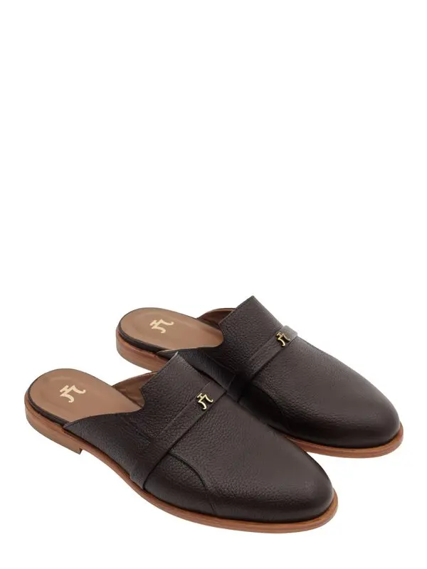 JANIK ATELIER Janik Mule - Brown