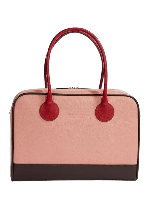 HESTER VAN EEGHEN Woody Plus Leather Bag - Pink/red