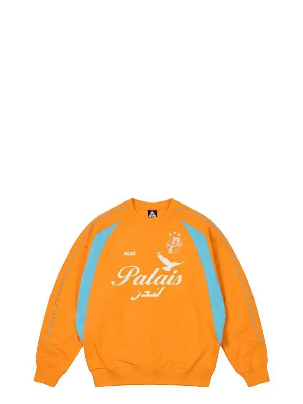 PALACE Palais Proteam Crew - Tiger Orange