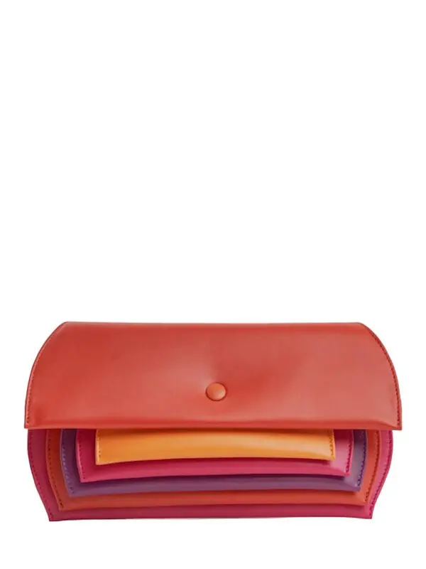 HESTER VAN EEGHEN Confetti Mandarino Clutch - Orange