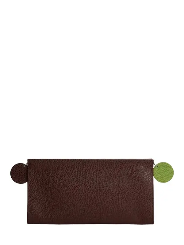 HESTER VAN EEGHEN Lost And Found L Leather Pouch - Brown