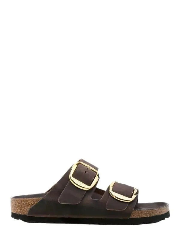 BIRKENSTOCK Arizona Double Strap Buckle Sandals - Brown