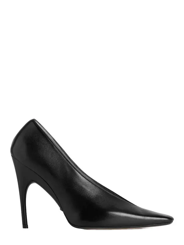 Balenciaga Duchesse Smooth Leather Pumps - Black