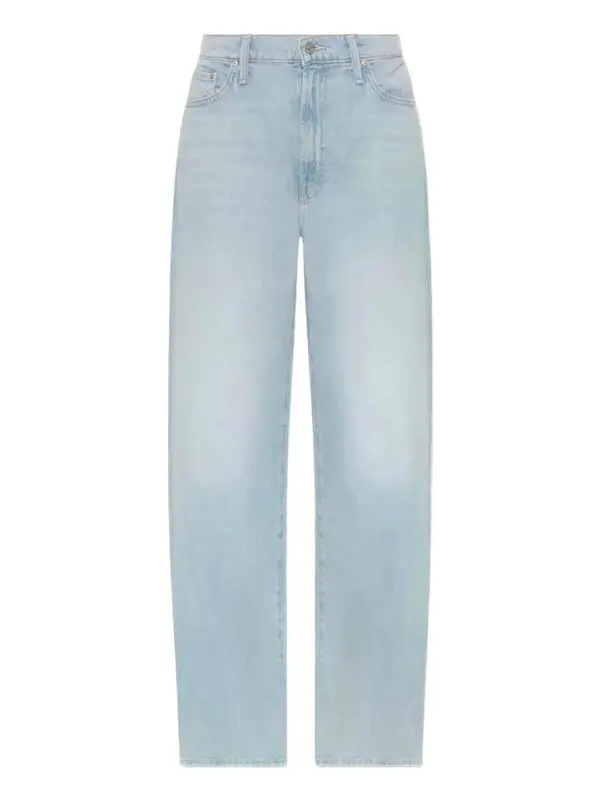 MOTHER High-waisted Wide-leg Jeans - Blue