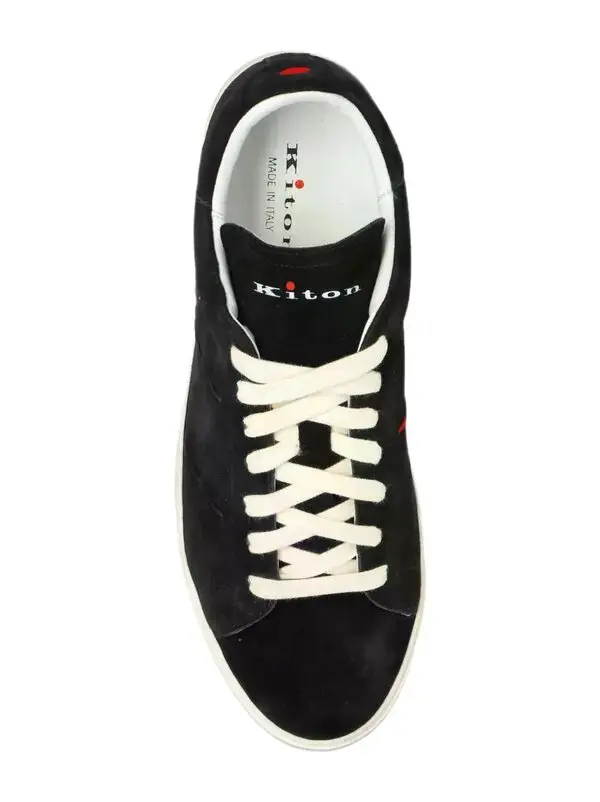 Kiton Suede Sneakers - Black