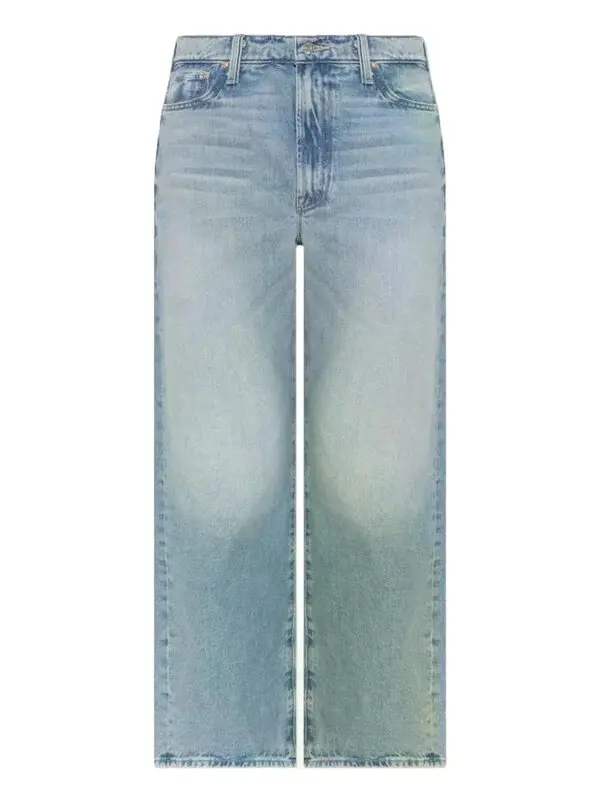 MOTHER The Dodger Flood Wide-leg Jeans - Blue