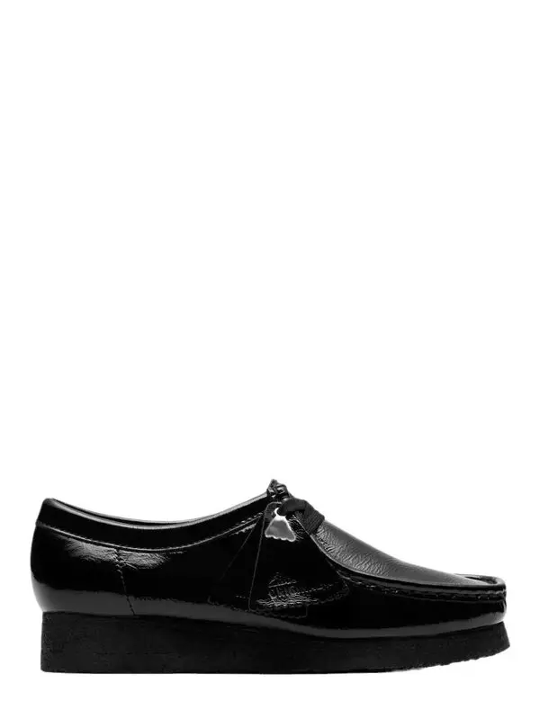 Clarks Wallabee Leather Loafers - Black