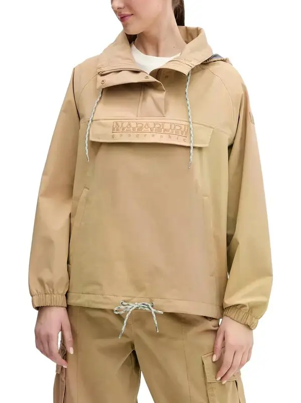NAPAPIJRI Rainforest Dune Oversized Jacket - Neutrals