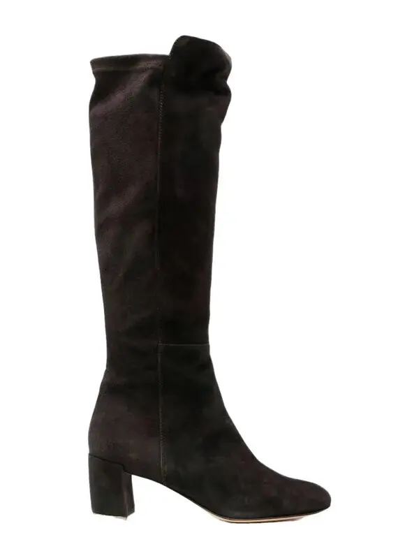 Agl Knee-length Suede Boots - Brown