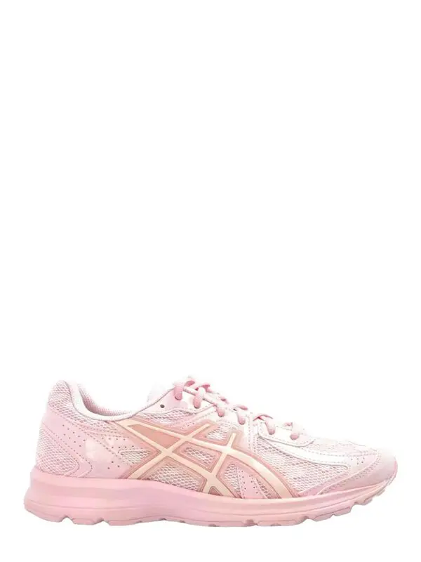 Asics Jog 100s Lace-up Mesh Sneakers - Pink
