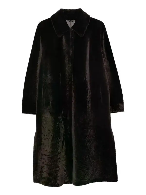 MANZONI 24 Long Sleeves Coat - Brown