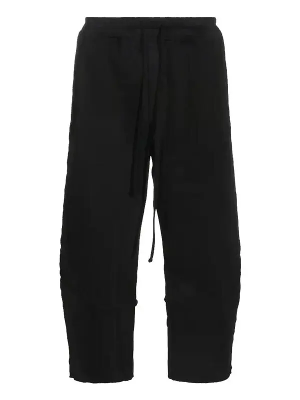 THOM KROM Drawstring Track Pants - Black