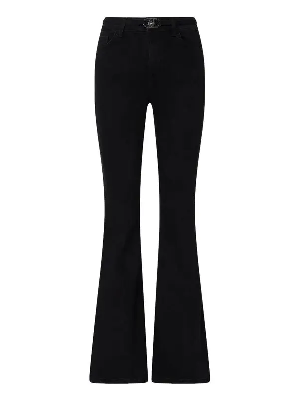 Liu Jo High-waisted Bootcut Jeans - Black