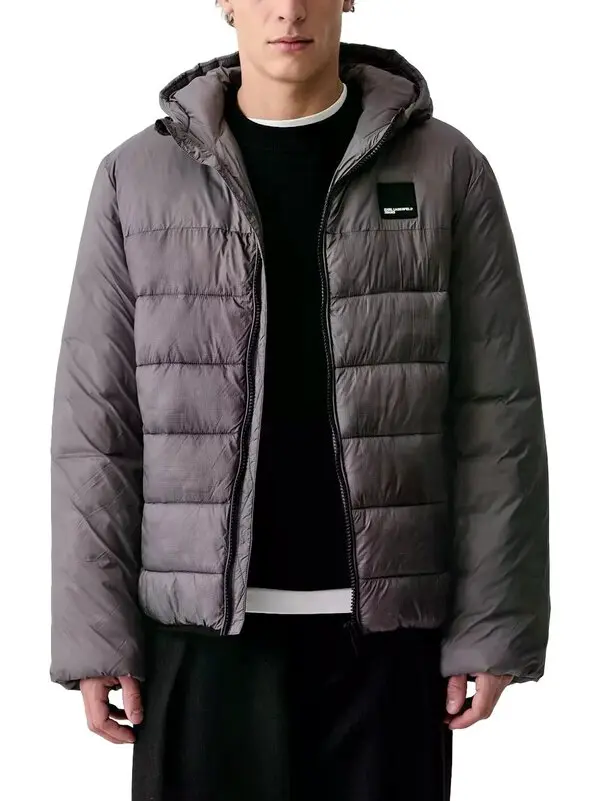 Karl Lagerfeld Padded Jacket - Grey