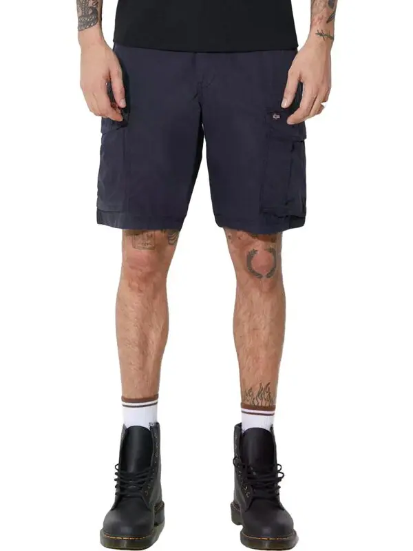 NAPAPIJRI Logo-patch Cargo Shorts - Blue
