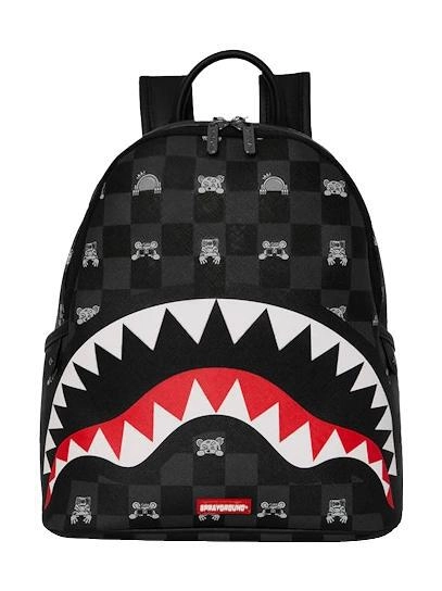 SPRAYGROUND Shark Mob Hideout Savage Backpack - Multicolor