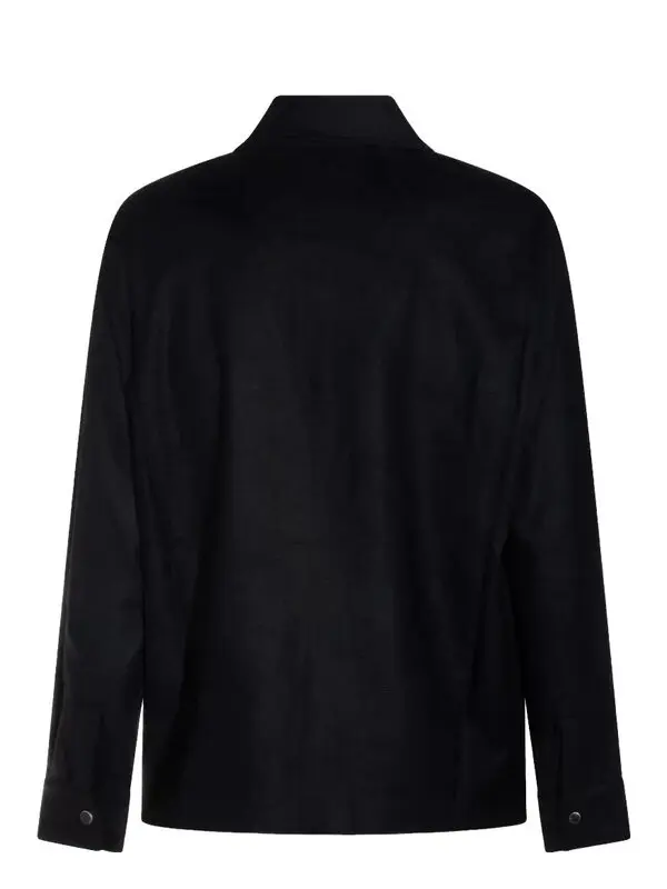 Marco Pescarolo Button-up Flap-pocket Jacket - Blue