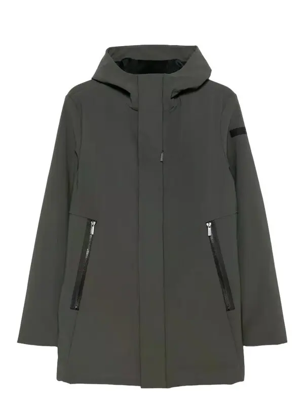 RRD Hooded Zip-up Coat - Green