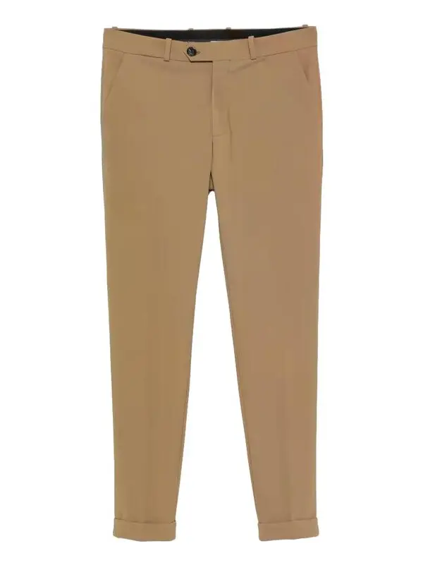 RRD Slim-fit Button-fastening Trousers - Neutrals
