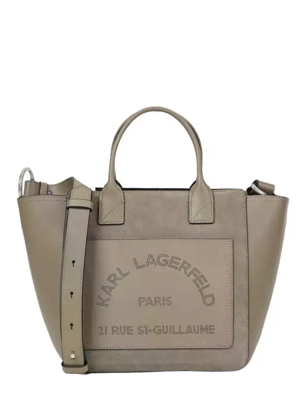 Karl Lagerfeld Small Tote Bag - Grey