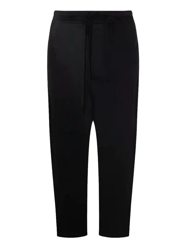 THOM KROM Drawstring Track Pants - Black