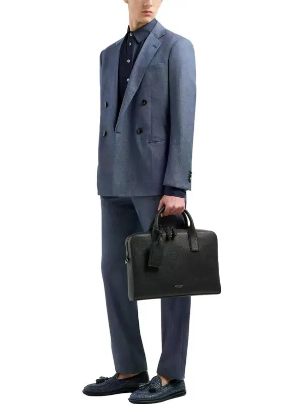 Giorgio Armani Cotton Shirt - Blue
