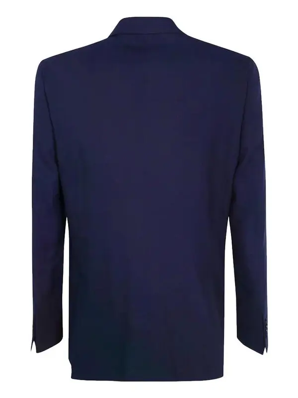 Paul Smith Single-breasted Notched-lapels Blazer - Blue