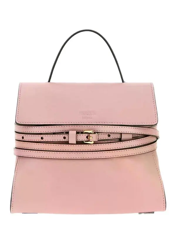Moschino Small Tie Me Tote Bag - Pink