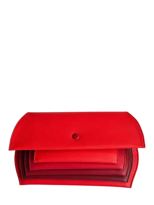 HESTER VAN EEGHEN Confetti Papavero Clutch - Red
