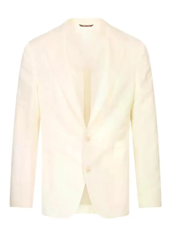 Canali Notch-lapel Single-breasted Blazer - Neutrals