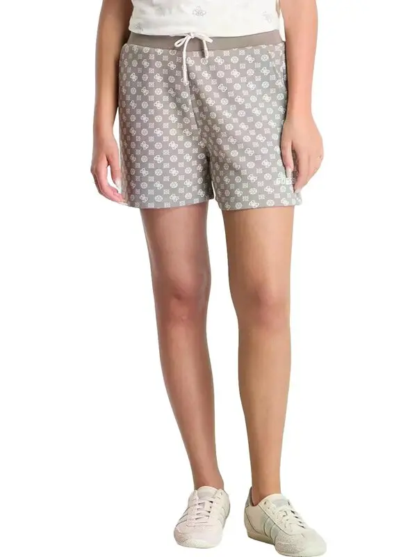 Guess Scuba Logo Active Shorts - Neutrals