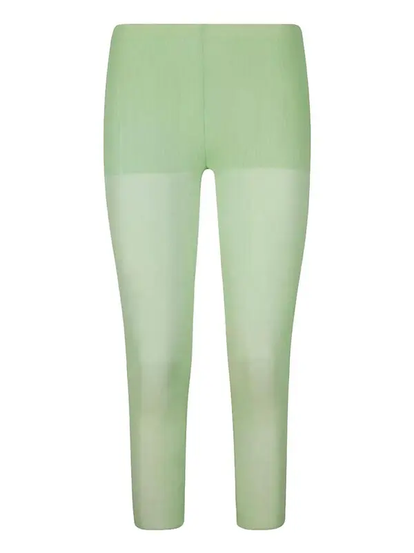 Paloma Wool Meleta Sheer-knit Leggings - Green