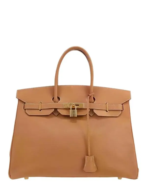 Hermès 1999 35 Birkin Tote Bag - Brown