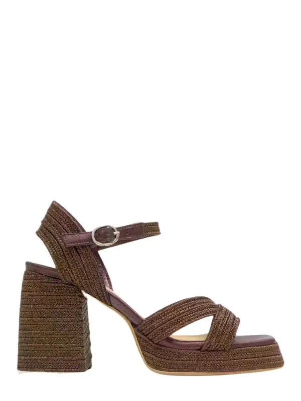 CastaÑer Valle Platform Sandals - Brown