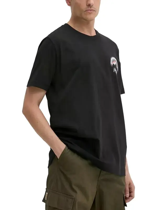 SPRAYGROUND Logo Print T-shirt - Black