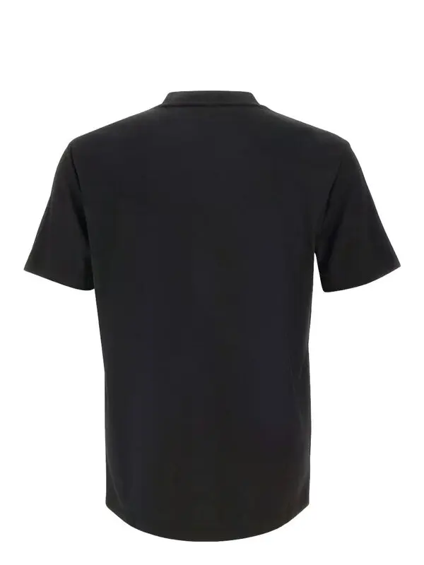 EA7 Logo-plaque Short-sleeve T-shirt - Black