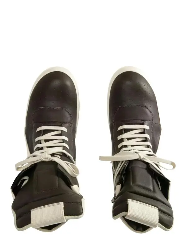 Rick Owens Geobasket High-top Sneakers - Brown