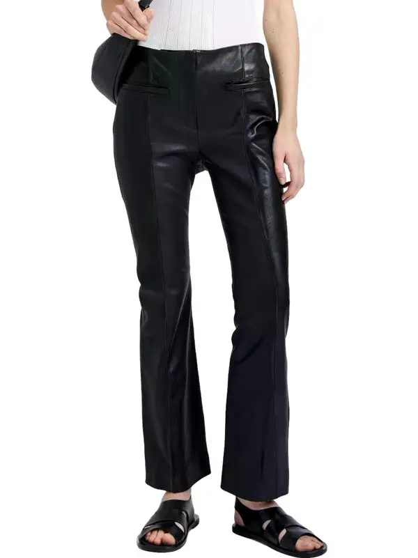 Proenza Schouler White Label Isadora Leather Pants - Black