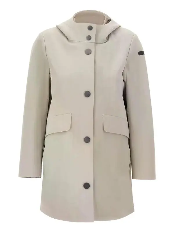 RRD Surflex Hooded Mid-length Parka - Grey