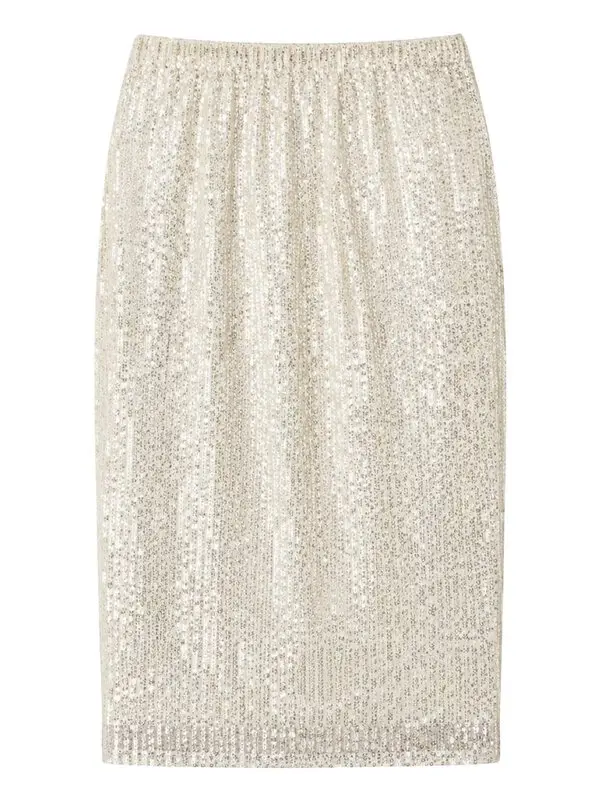 MUCHE & MUCHETTE Sequined Mini Skirt/dress - Gold