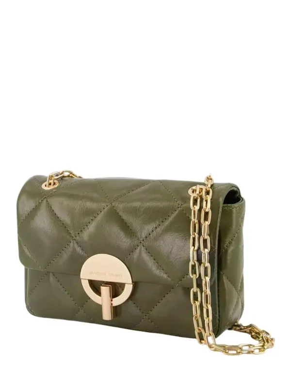 Vanessa Bruno Medium Quilted Shoulder Bag - Green