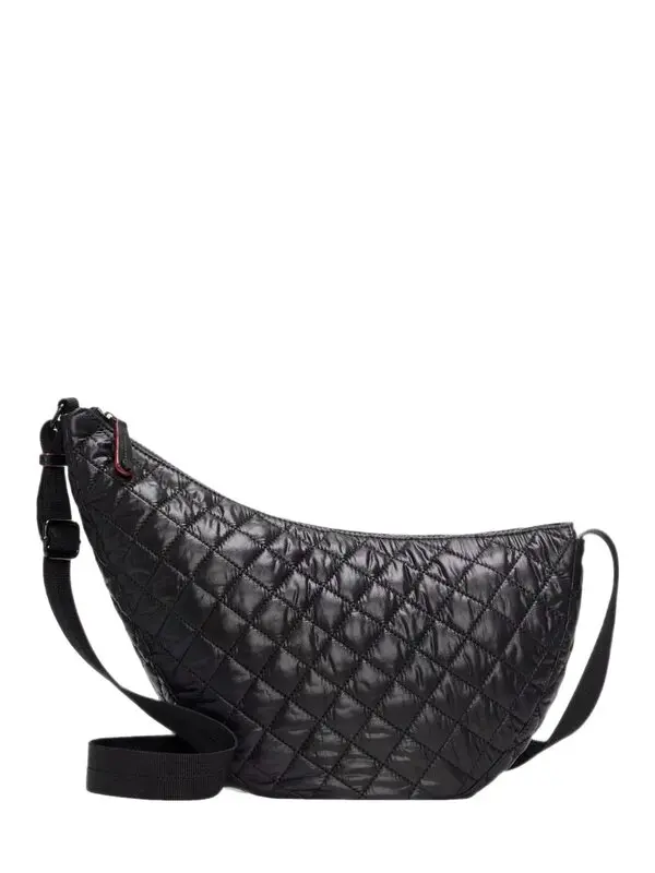 Mz Wallace Metro Smile Quilted Crossbody Bag - Black
