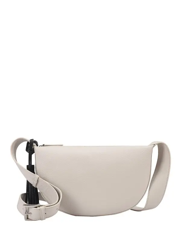 LLOYD BAKER Imogen Leather Crossbody Bag With Tassel Detail - Black