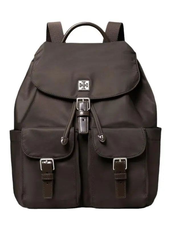 Tory Burch Virginia Nylon Backpack - Brown