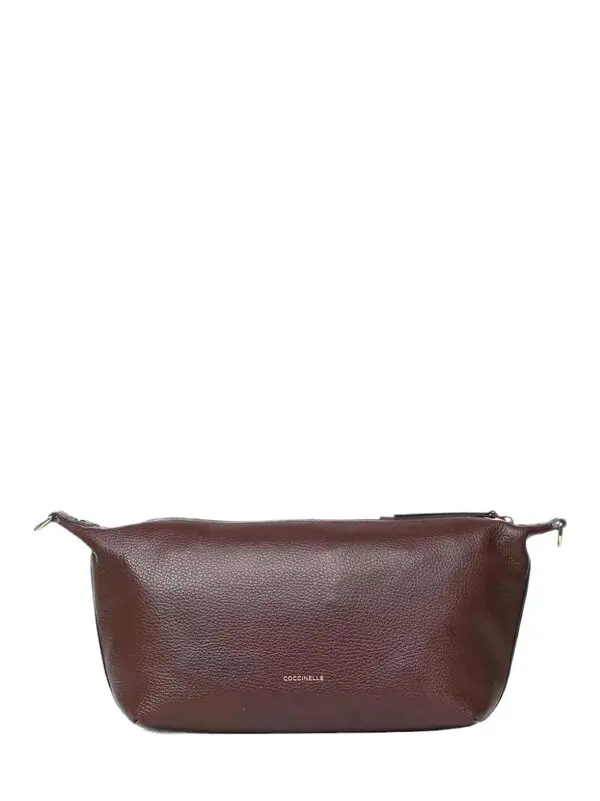 COCCINELLE Beat Generation Grainy Leather Shoulder Bag - Red