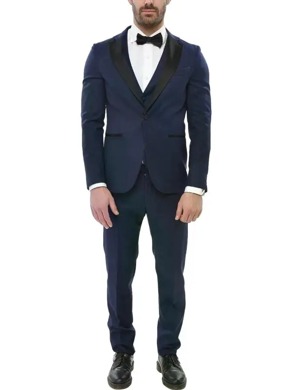 Corneliani Three-piece Dinner Suit - Blue
