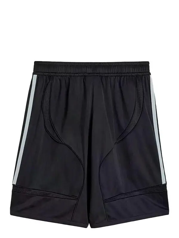 Adidas Sp5der Double-knit Athletic Shorts - Black