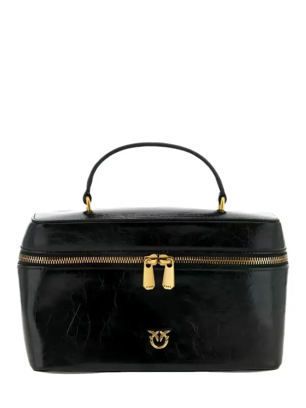 Pinko Love Birds Vanity Case - Black